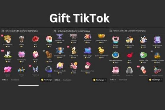 Daftar Harga Gift TikTok dari yang Termurah sampai Termahal
